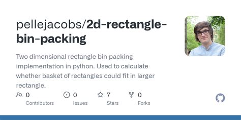 github pellejacobs 2d rectangle bin packing two dimensional rectangle bin packing