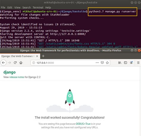 Install Django On Ubuntu Server Lts Part Starwind Blog