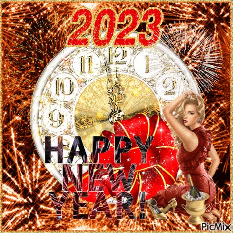 Happy New Year 2023 Free Animated PicMix