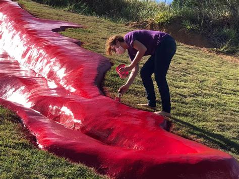 The Artist Who Created A Giant 108ft Vulva Like Sculpture Defiant
