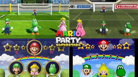 Mario Party Superstars All 1 VS 3 Minigames Original YouTube