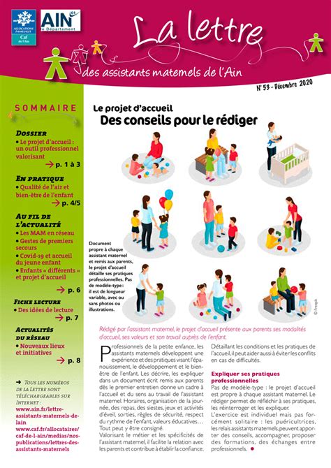 Projet D Accueil Assmat Mon Projet D Accueil Assistante Maternelle