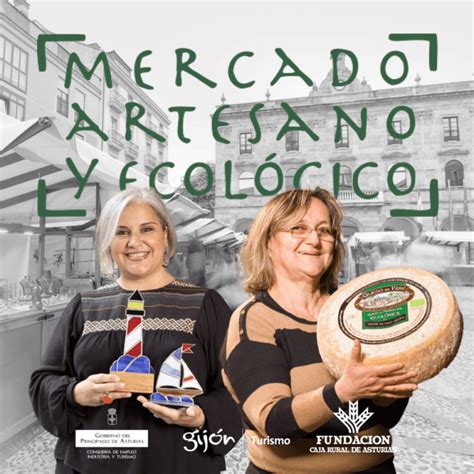 Mercado Artesano y Ecológico de Gijón 13 y 14 de marzo