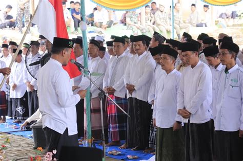 Wabup Way Kanan Hadiri Pengajian Akbar Dan Pelantikan Pengurus MWC NU