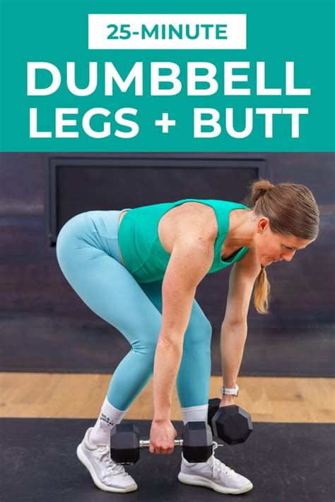 7 Best Dumbbell Leg Exercises Video Nourish Move Love
