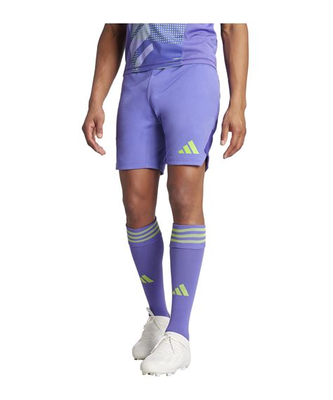 Adidas Tiro 24 Pro Torwartshort Lila Teamsport Torwarthose Torwart