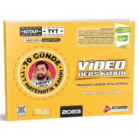 Yks Tyt G Nde Matematik Kamp Eko Video Ders Kitab Mert Hoca