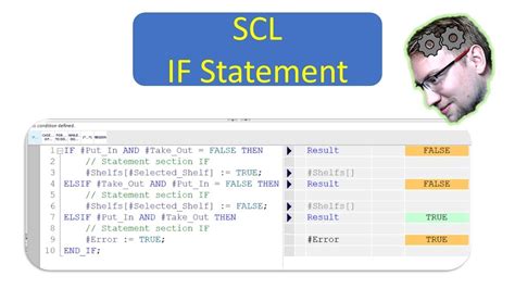 tia portal if then else elsif statement in scl youtube