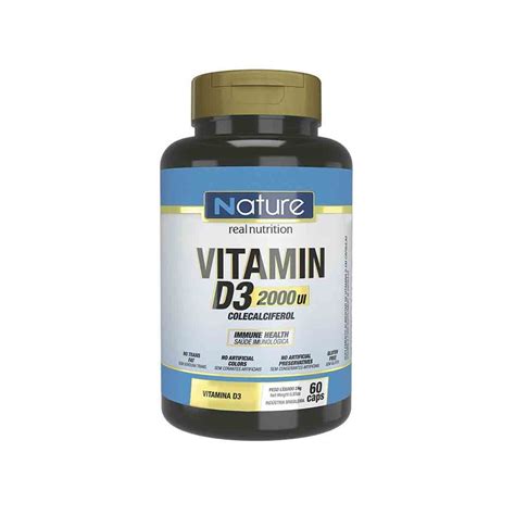 Vitamin D3 2000UI 60 Cápsulas OtimaNutri