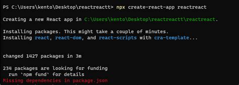 Missing Dependencies In Package Json Issue 13183 Facebook Create