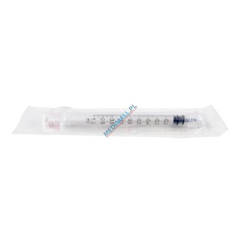Strzykawki 3 częściowa METIER 1ml LUER LOCK 100 szt MEDIMALL PL