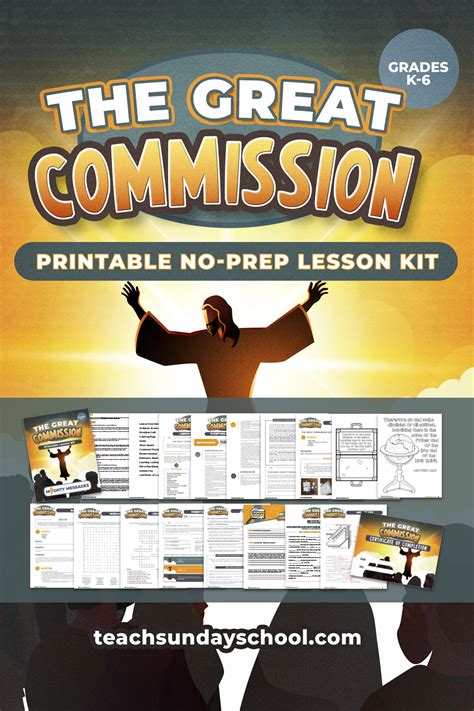 Jesus Gave The Great Commission Coloring Pages