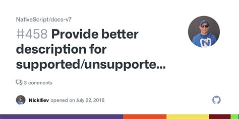 Provide Better Description For Supported Unsupported CSS Styles And