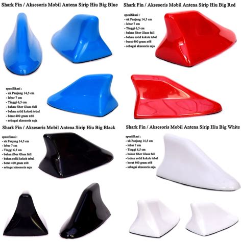 Antena Mobil Shark Fin Aksesoris Sirip Hiu Big On Carousell
