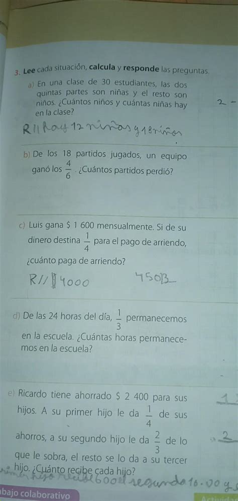 3 lee cada situación calcula y responde las preguntas plsssss para hoy