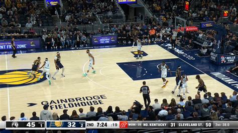 Challenge Of Called Foul Timberwolves Pacers NBA Official