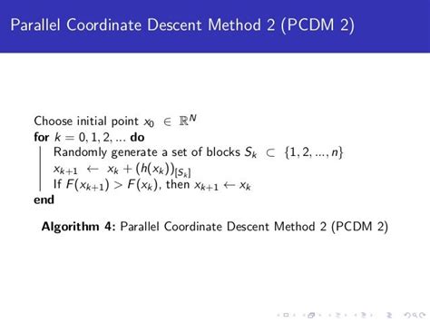 parallel coordinate descent algorithms
