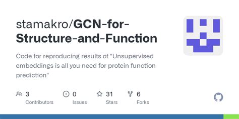 github stamakro gcn for structure and function code for reproducing results of unsupervised