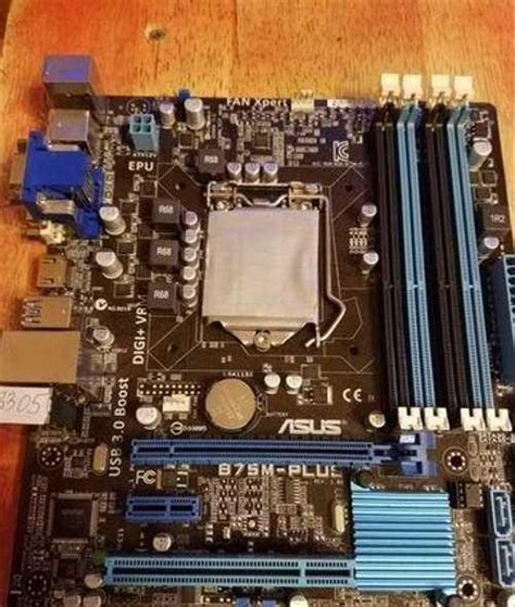 Asus B75M Plus Lga1155 купить Комьютерные аксессуары и комплектующие