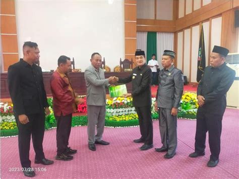 Pemda Konut Serahkan KUA PPAS APBD 2024 Ke DPRD Sultrademo Co