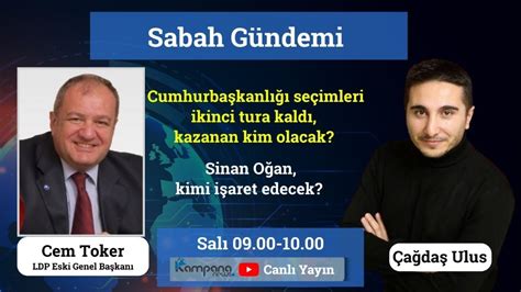 Sinan Oğan 2 Turda Kimi destekleyecek Çağdaş Ulus ile Sabah Gündemi