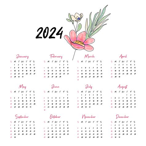 2024 Calendar Cover Clip Art Borders Design Jolee Madelon