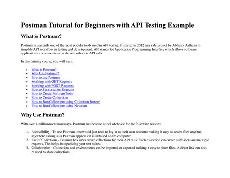 postman tutorial for beginners with api testing example it started in 2012 as a side project