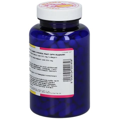 GALL PHARMA Hyaluronsäure Collagen Hydrolysat GPH Kapsel 180 St Shop