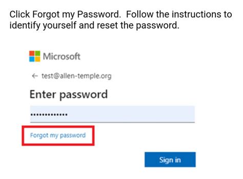 How To Setup Password Reset Self Service For Microsoft Allen Temple