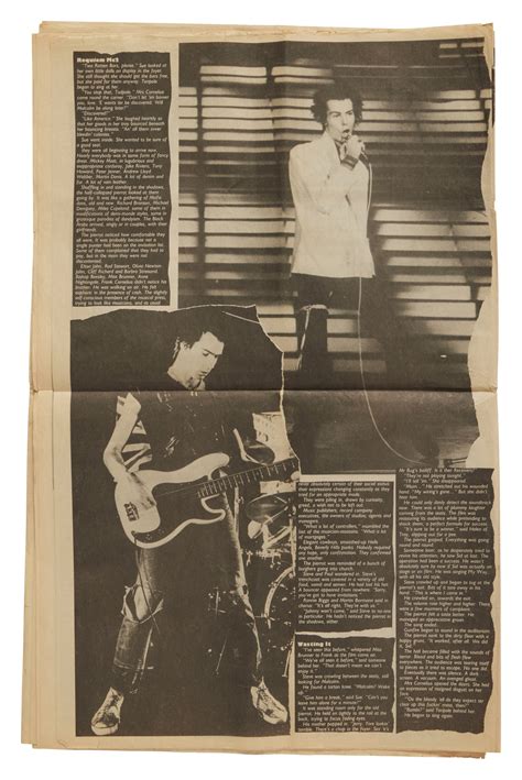 Sex Pistols The Great Rock ‘n Roll Swindle Promotional Poster 1980 Rock And Roll Books