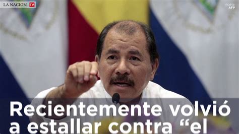 El presidente nicaragüense aspira a su tercer mandato seguido YouTube