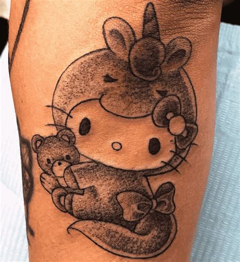 Hello Kitty Tattoo Design Images Hello Kitty Ink Design Ideas Hello Kitty Tattoos Cat