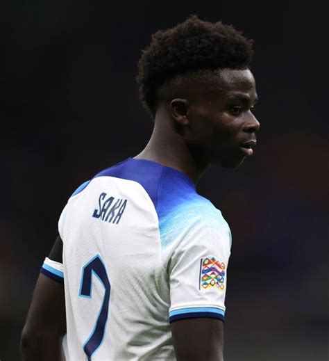 Bukayo Sakasaka Arsenalarsenal Fcarsenal Footballengland Footballsaka
