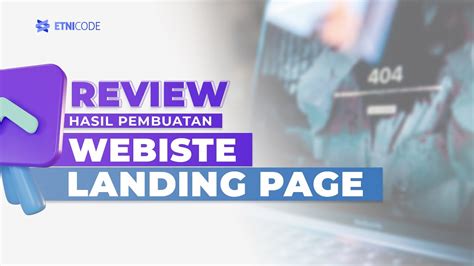 Melihat Hasil Keseluruhan Project Pembuatan Website Landing Page