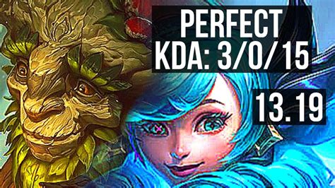 IVERN Vs GWEN JNG 3 0 15 3 9M Mastery Rank 6 Ivern 1200 Games