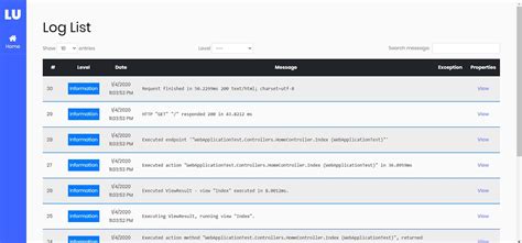 Github Serilog Contrib Serilog Ui Simple Serilog Log Viewer Ui For