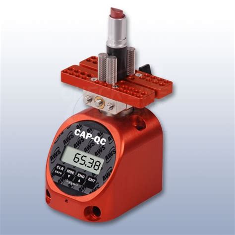 Vial Cap Torque Tester Checkline CAP QC Electra Instrument