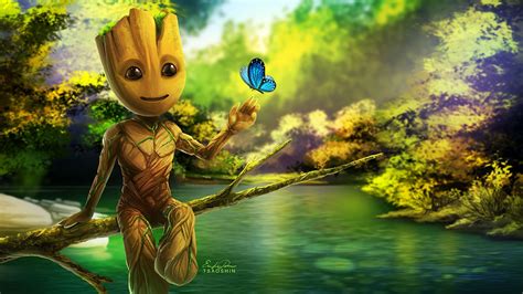 Baby Groot 4K Wallpapers Wallpaper Cave