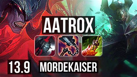Aatrox Vs Mordekaiser Top Solo Kills M Mastery