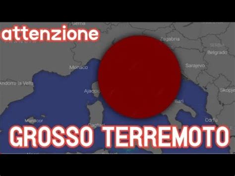 1 Minuto Fa Un Altro Forte Terremoto Ha Colpito L Italia Questa Sera