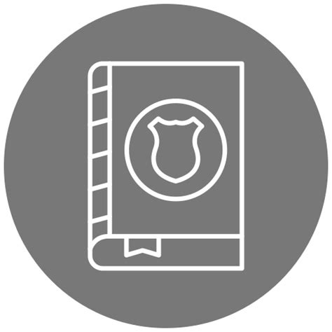 Libro De Leyes Iconos Gratis De Seguridad