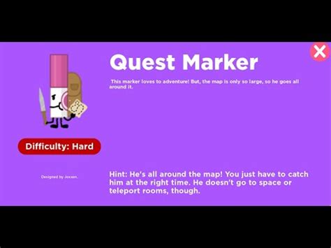 Where To Find Quest Marker Find The Markers YouTube