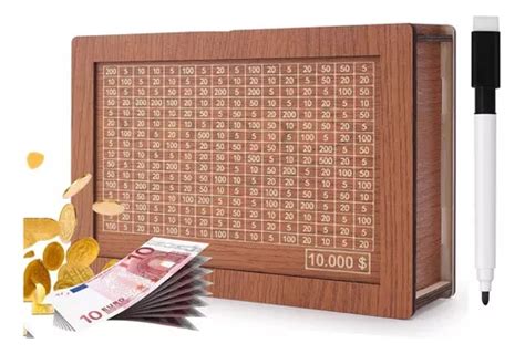 Woodbox Cofre Mágico Poupe Usando O Método Japonês Kakebo Frete grátis