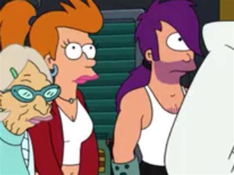 Genderbent Fry Leela And Professor Fry Futurama Horror Movies Funny