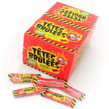 Têtes Brûlées Barre Fraise CONFIZPRO
