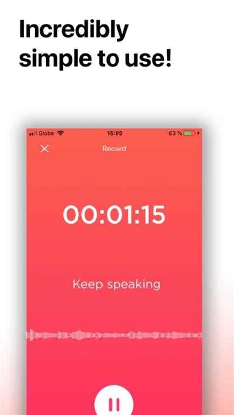 Transcribe Voice To Text Para IPhone Descargar