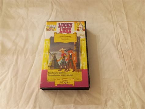 Lucky Luke Ponny Expressen Prisjägarna VHS te Köp på Tradera