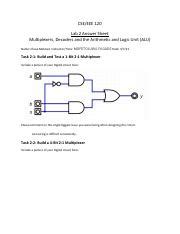 Lab Template Pdf Cse Eee Lab Answer Sheet Multiplexers Decoders