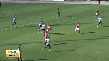 Globo Esporte AL CRB vence o CSA no primeiro jogo da decisão do