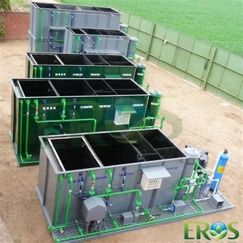 Domestic Waste Prefabricated Compact Sewage Treatment Plant Capacity
